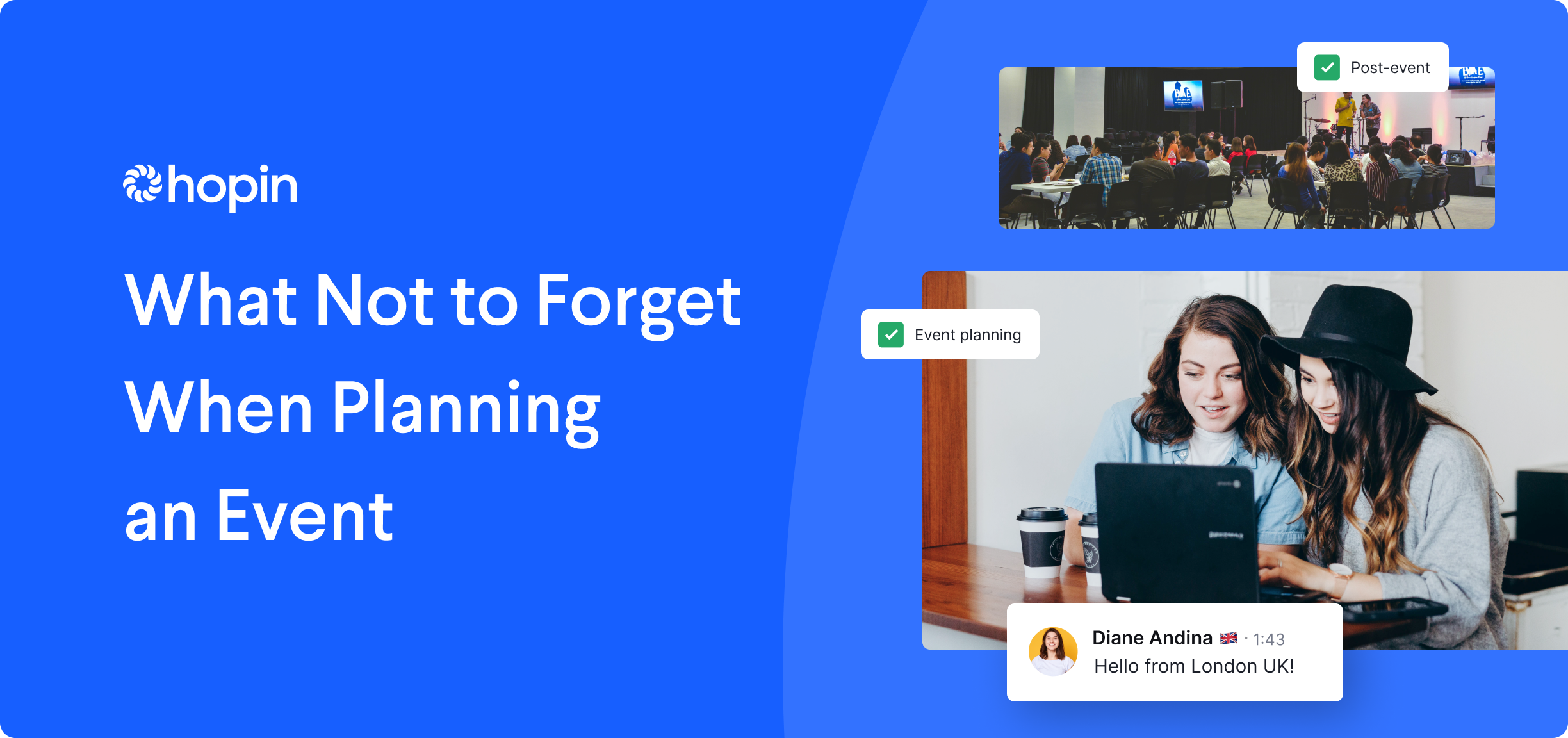 Event Planning What Not To Forget Hopin